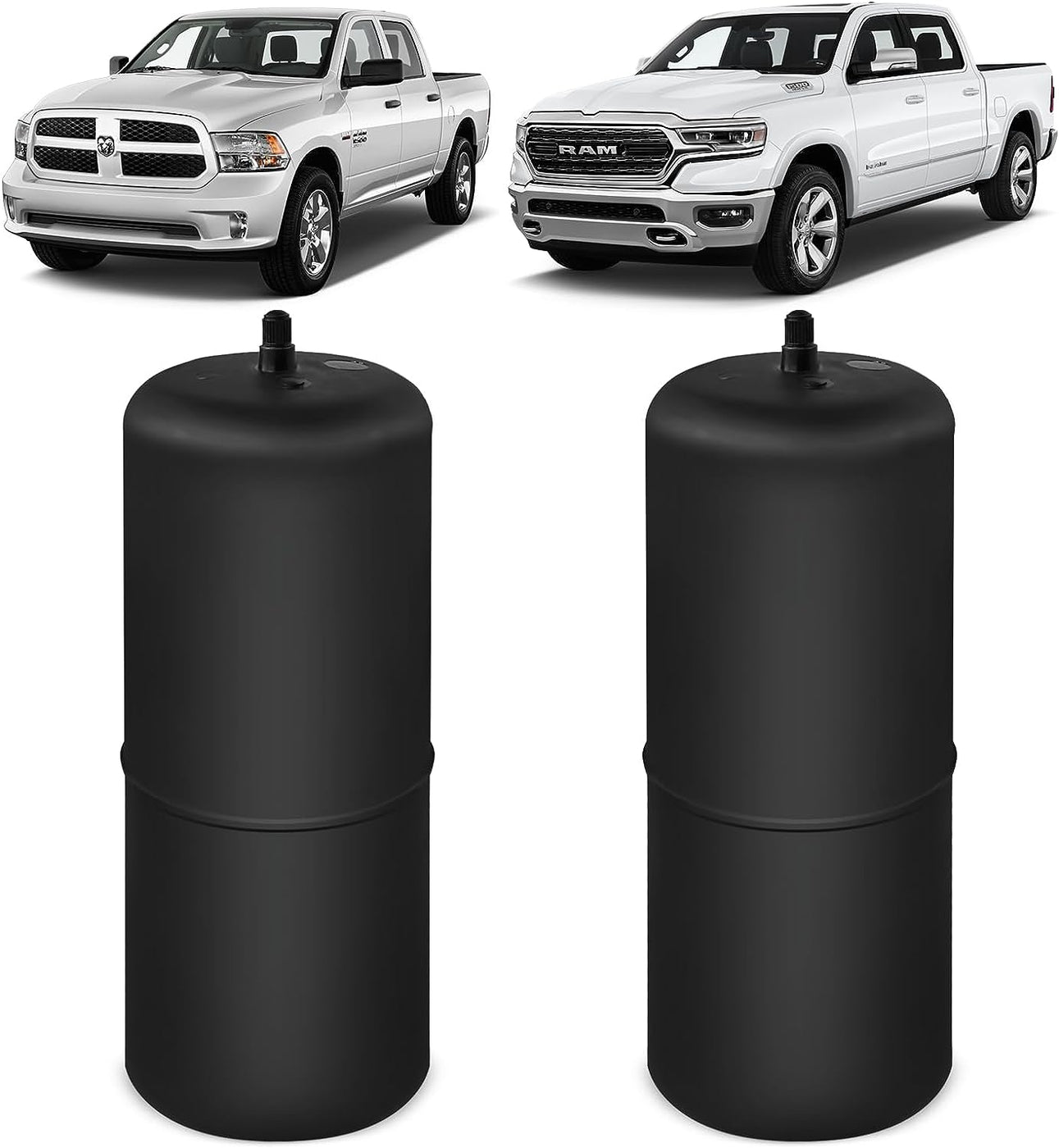VIGOR Rear Air Springs Kit Compatible with 2009-2022 Ram 1500/1500 Cla ...