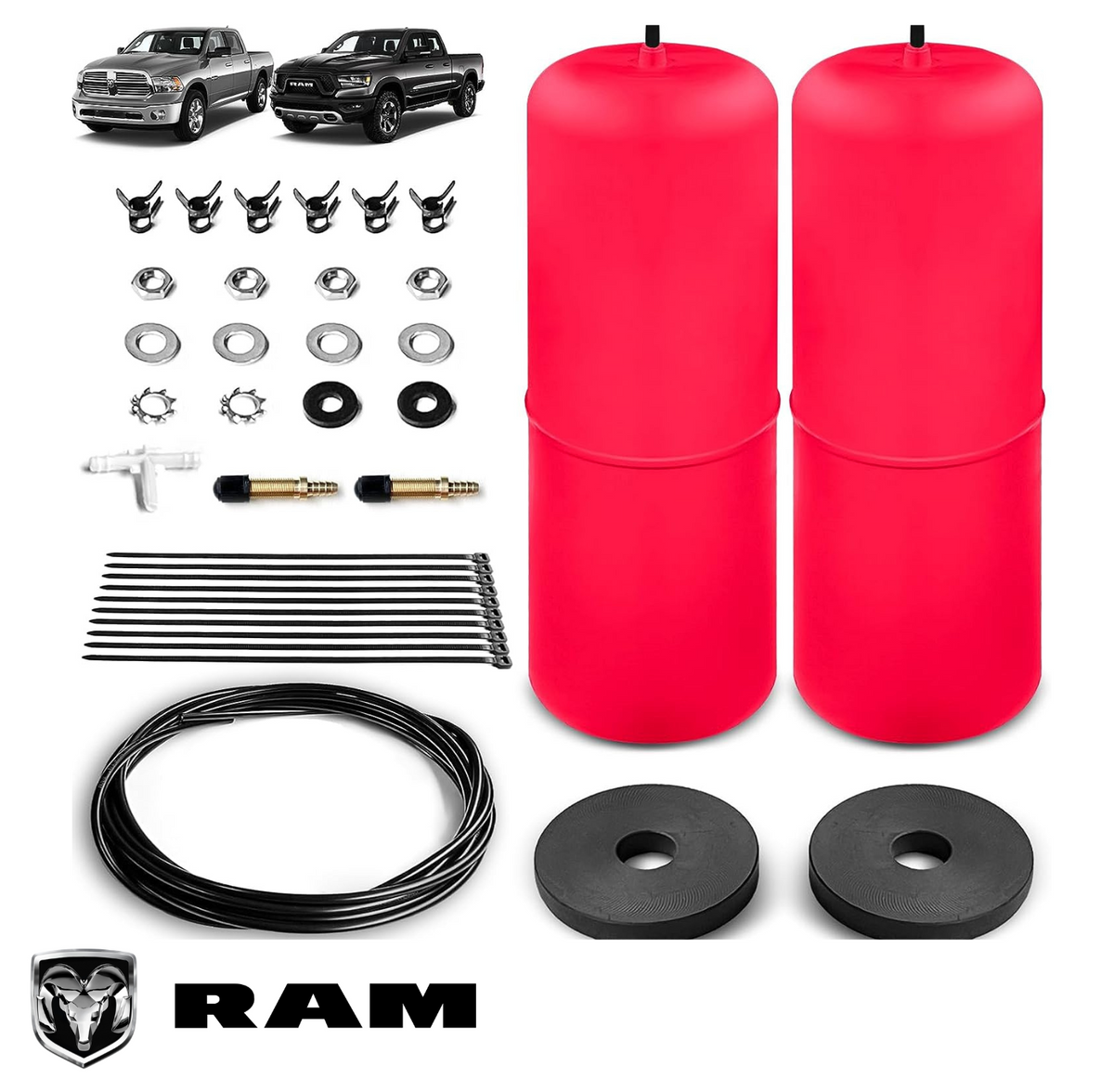 Ram 1500 Air Springs | 2009-2022 | Up to 4000 lbs — Vigor Air Ride