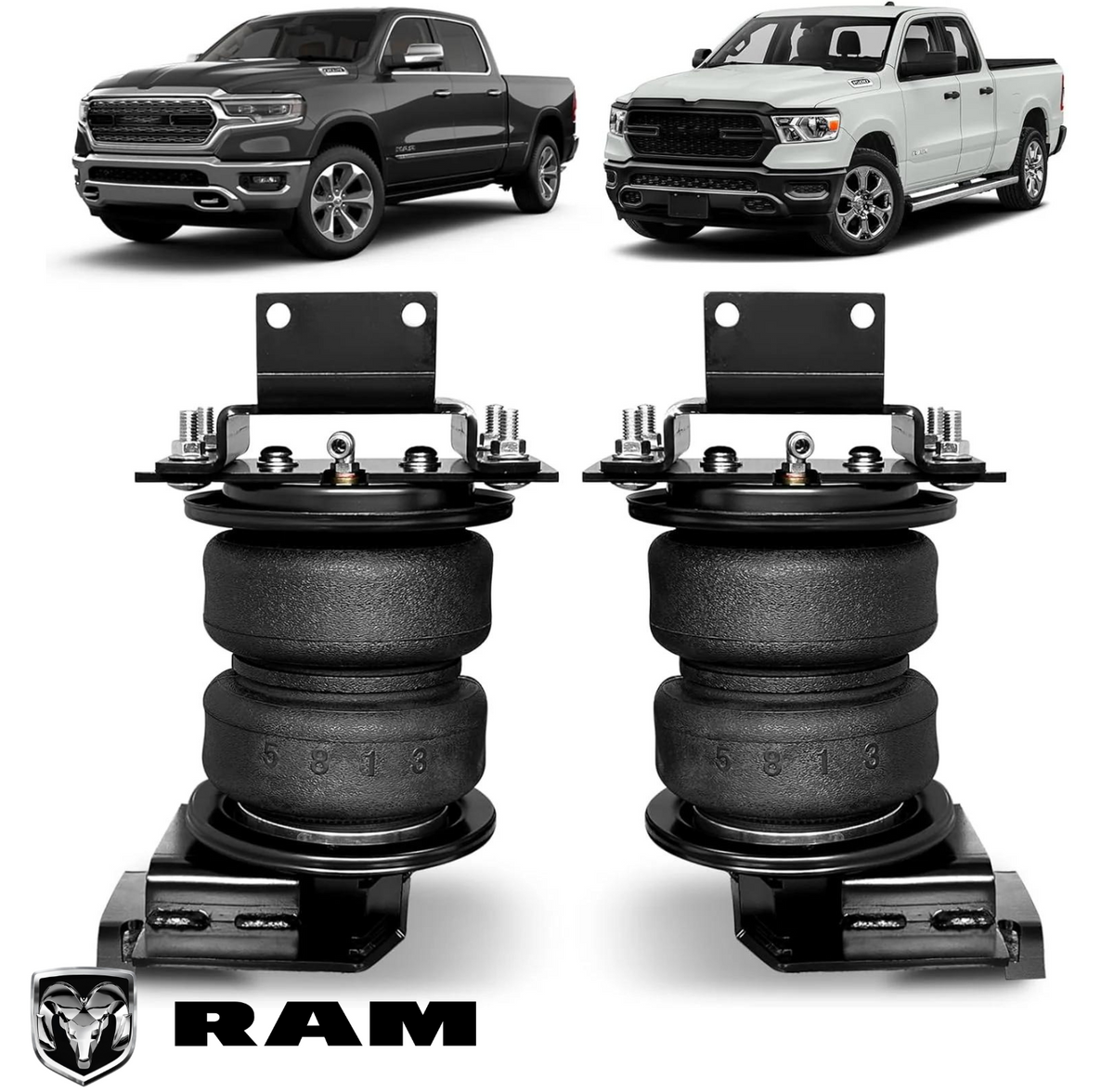 Ram 1500 Air Suspension Kit 88365 | Smooth Ride, Heavy Duty — Vigor Air ...